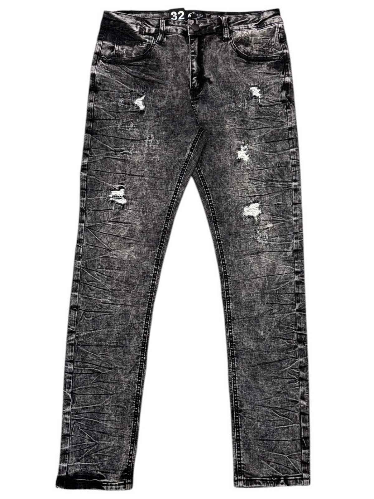 Waimea Men's Skinny Jeans with Minimal Rips – Waimea Online